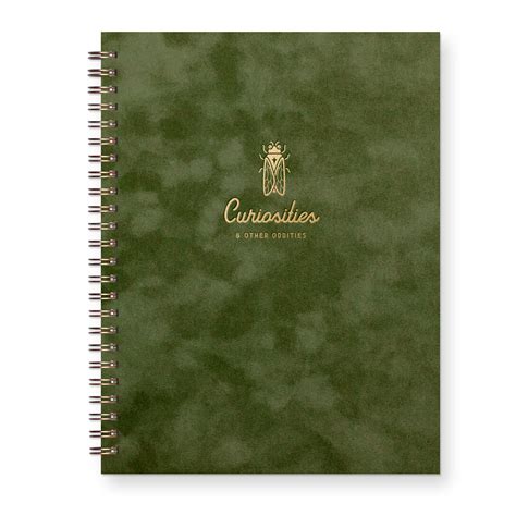 Curiosities Bug Journal Ruff House Print Shop