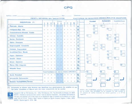 15hoja Del Perfil Cpq Pdf