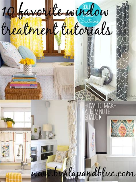 DIY Window Treatments How To Make Your Own Window Coverings Diy Window Treatments Home