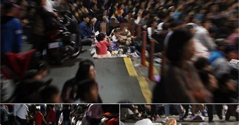 여의도 불꽃축제 잠깐만요 쓰레기 치우고 가실게요[포토엔스토리]