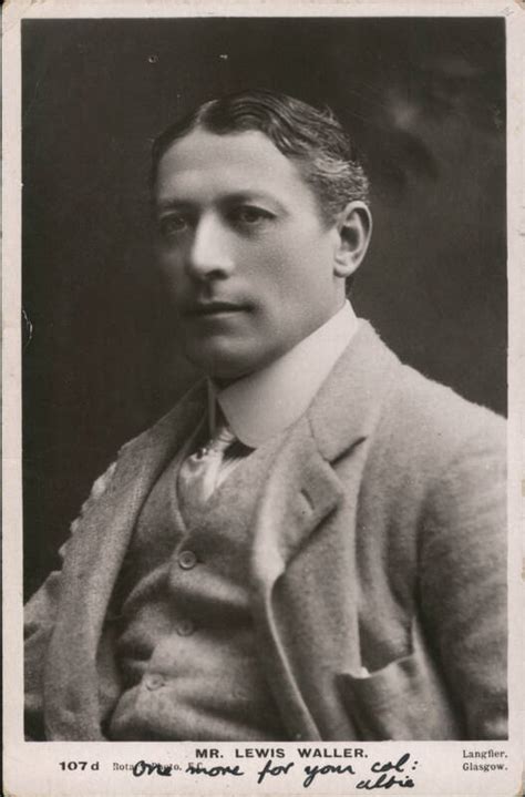 Lewis Waller Actor Portrait Postcard Actors Postcard