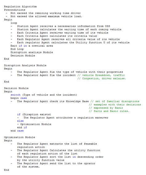 Regulation Algorithm Download Scientific Diagram