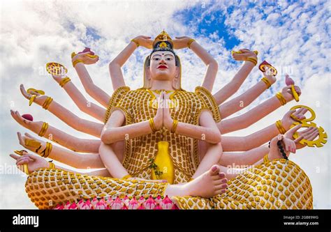Guan Yin Statue High Resolution Stock Photography And Images Alamy