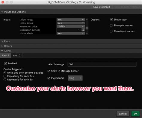 Dema Crossover Indicator Scan Strategy Column And Alerts Bundle Easycators Thinkorswim Downloads