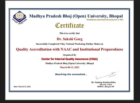 Sakshi Garg On Linkedin Successfully Completed 5 Days National