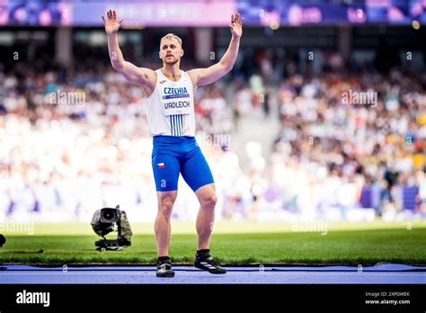 Paris France 06th Aug 2024 Czech Javelin Thrower Jakub Vadlejch In
