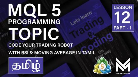 Mql5 Programming In Tamil Tutorial 12 1 Code Your Trading Robot