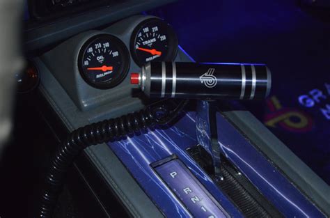 Cool Custom Shifter Handle With Integrated Line Lock Button Buick Turbo Regal