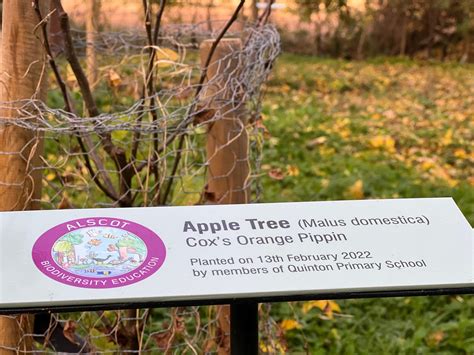 New Tree Plaques Alscot An Award Winning Estate