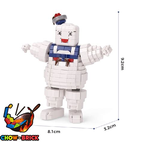 Lego Ghostbusters Stay Puft Marshmallow Man Buildmoc C10422