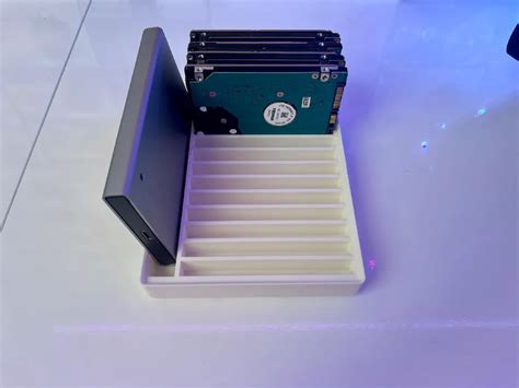 Gridfinity 2 5 Inch Hdd Ssd Holder For 13 Drives By Nendocollector