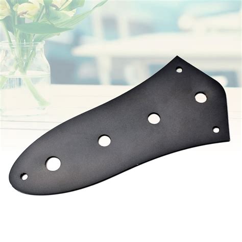 Hemoton Potentiometer Black Iron Plate Electric Guitar Control Bass Parts