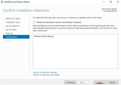 How To Enable Windows Server Backup Feature Winserverpro