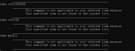 Invalid Error Message For Taken Command · Issue 9 · Benardotangpe · Github