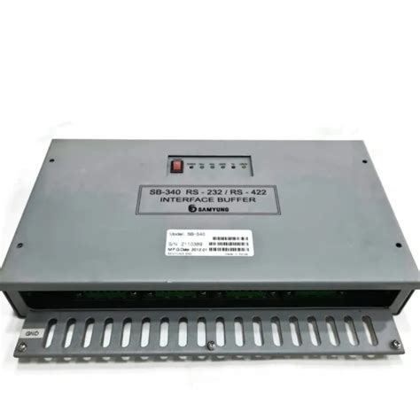 SAMYUNG SB 340 RS 232 RS 422 Interface Buffer Made In Korea EUR 400 16