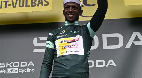 Biniam Girmay Takes The Green Jersey Eritrea Ministry Of Information