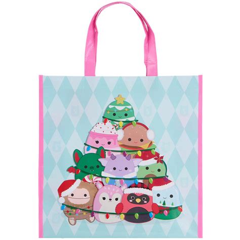 Assorted Squishmallow Xmas Shopper Bag Multicolour Homebase