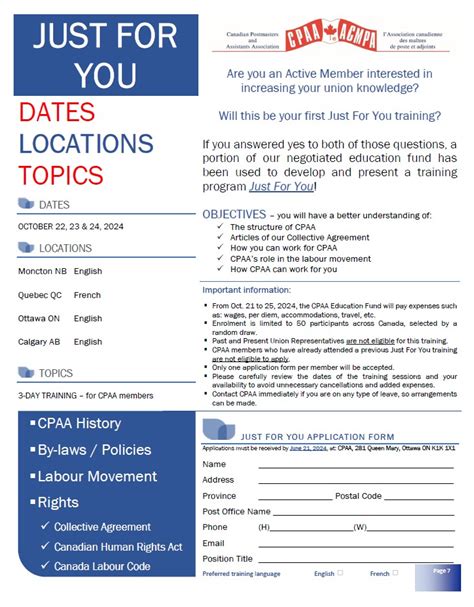 Cpaa Education The Canadian Postmasters And Assistants Association