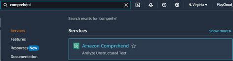 Guided Lab Sentiment Analysis Of Text Files With Amazon Comprehend Tutorials Dojo