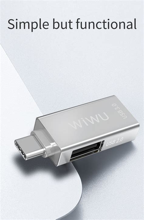 WIWU T02 USB Type C Hub OTC LK