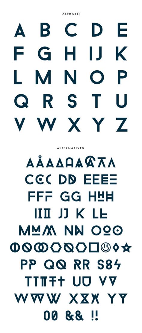 23 Free Geometric Angular Rune Esque Style Fonts