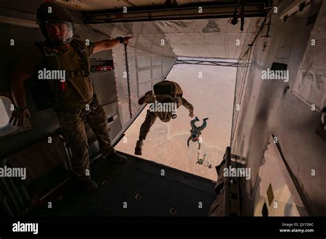 Staff Sgt Erik Carlson Pararescue Team Leader Assigned To The 58th Rescue Squadron Ensures