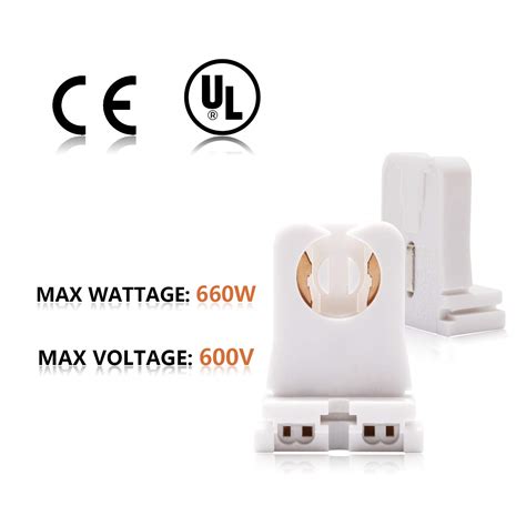Non Shunted Turn Type T8 Lamp Holder 30 Pack Ul Socket