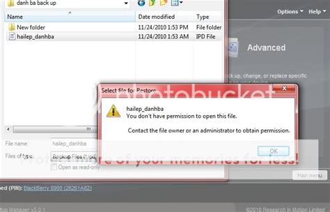 Lỗi Restore Dữ Liệu Không được Viết Bởi Gsd