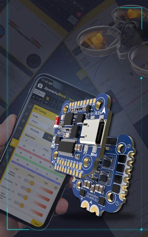 Speedybee F7 Mini 35a 3 6s 8 Bit Flight Controller Stack Myfpv