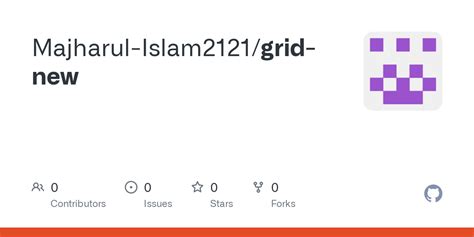 Github Majharul Islam2121grid New