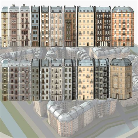 Tileable Classical 3d Model