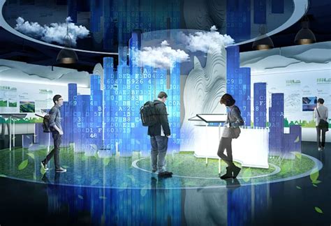 数字展馆 城市规划馆 花瓣网