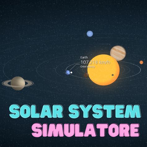 solar system simulator