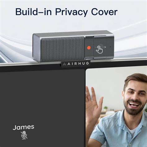 Airhug 3 In 1 1080p Webcam With Microphone And Speakeusb Camerafor Onl