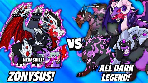 Zonysus New Skill Vs All Dark Legendry Dynamon Battle 😱 In Dynamons World Dynamonsworld Pokemon
