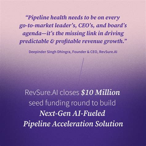 Manpreet Singh On Linkedin Congrats Deepinder And Revsure Ai Team On Closing Your Seed Proud