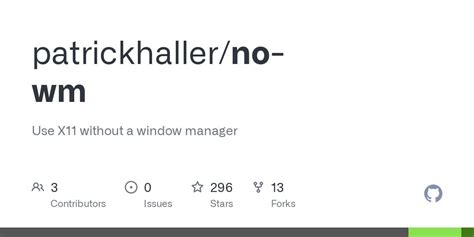 Using X11 Without A Window Manager Rsuckless