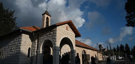 Santuario Del Arcángel San Gabriel En La Aldea De Al Mujaydel Junto A