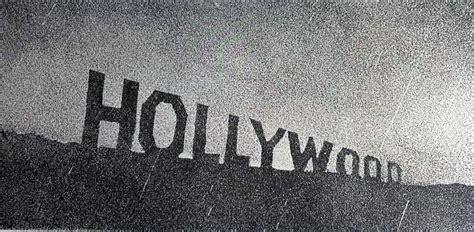 Hollywood In The Rain Engberg M19 By Ed Ruscha On Artnet