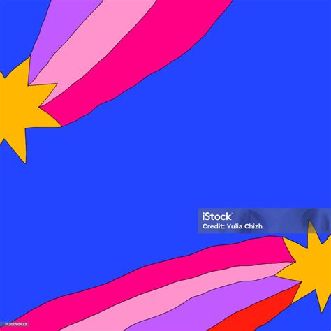 추상적 인 배경 환각적인 1970 좋은 분위기 소셜 미디어를위한 정사각형 복고풍 템플릿 텍스트 상자 펑키 70 년대 화재 별 무지개 히피 빈티지 프레임그루비 벽지 엽서 모양