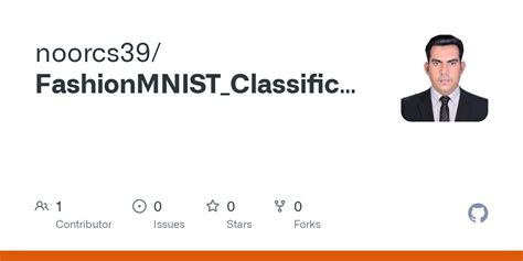 GitHub Noorcs FashionMNIST Classification