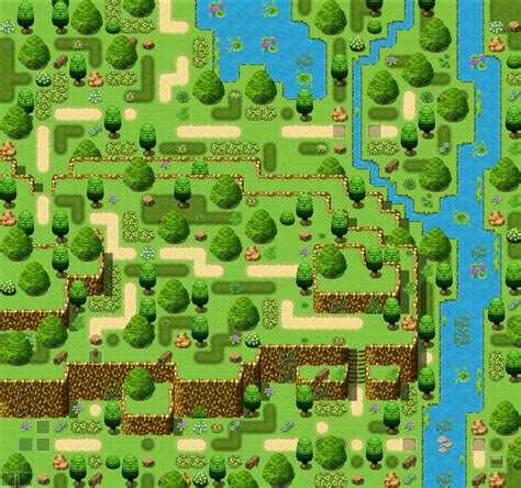 My First Map In RPG Maker MZ Feedback Wanted If You Would All Be So Kind R RPGMaker