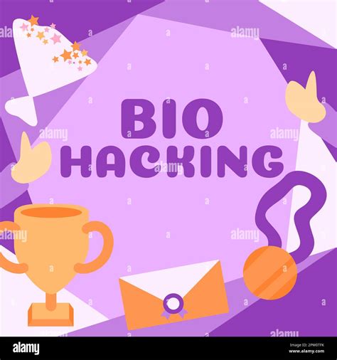 Writing Displaying Text Bio Hacking Business Approach Exploiting