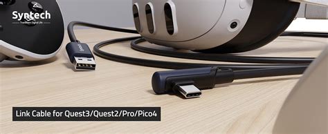 Amazon Com Syntech Link Cable 16 FT Compatible With Oculus Meta Quest 3 Meta Quest 3S Quest2