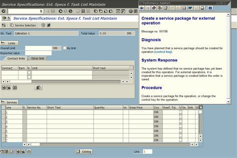 Solved Service Package Creation For Pm03 Control Key Sap Community