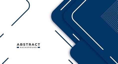 Abstract Blue Geometric Shapes Background Vector Art Icons And