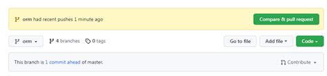Github Git Branch Commit Ahead Ofbehind Master Infinite Loop Stack