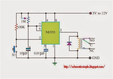 Ne Timer Circuit Diagram