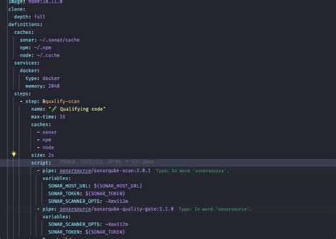 Bit Bucket Pipeline Sonar Scanner Sonarqube Server Community Build