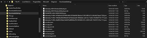 Json Diagnostic And Telemetry Files Windows 10 Forums